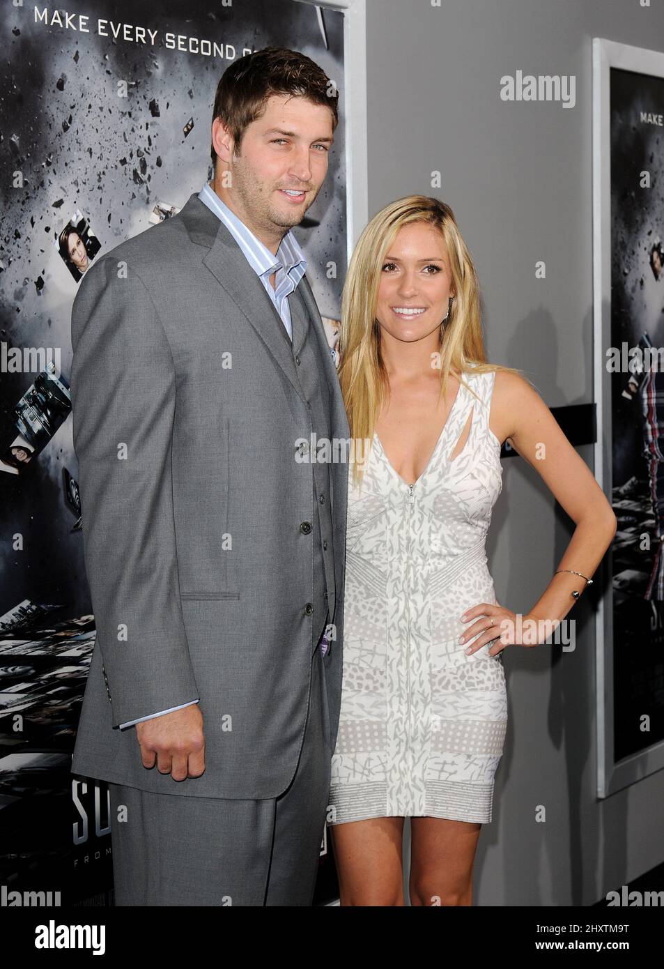 Jay Cutler and Kristin Cavallari during the "Source Code" Los Angeles ...