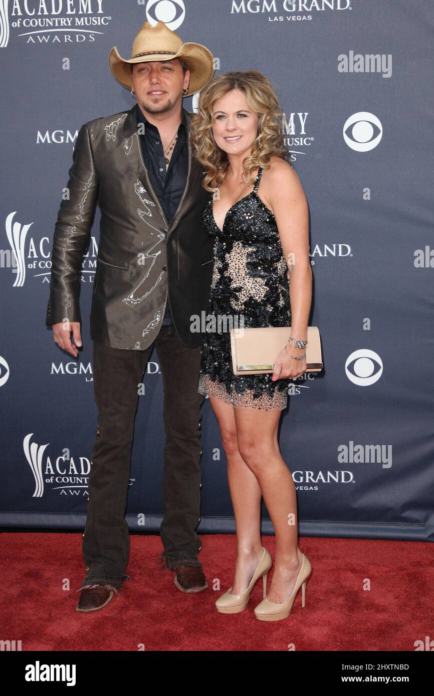 Jason Aldean Attending The 46th Annual Academy Of Country Music Awards
