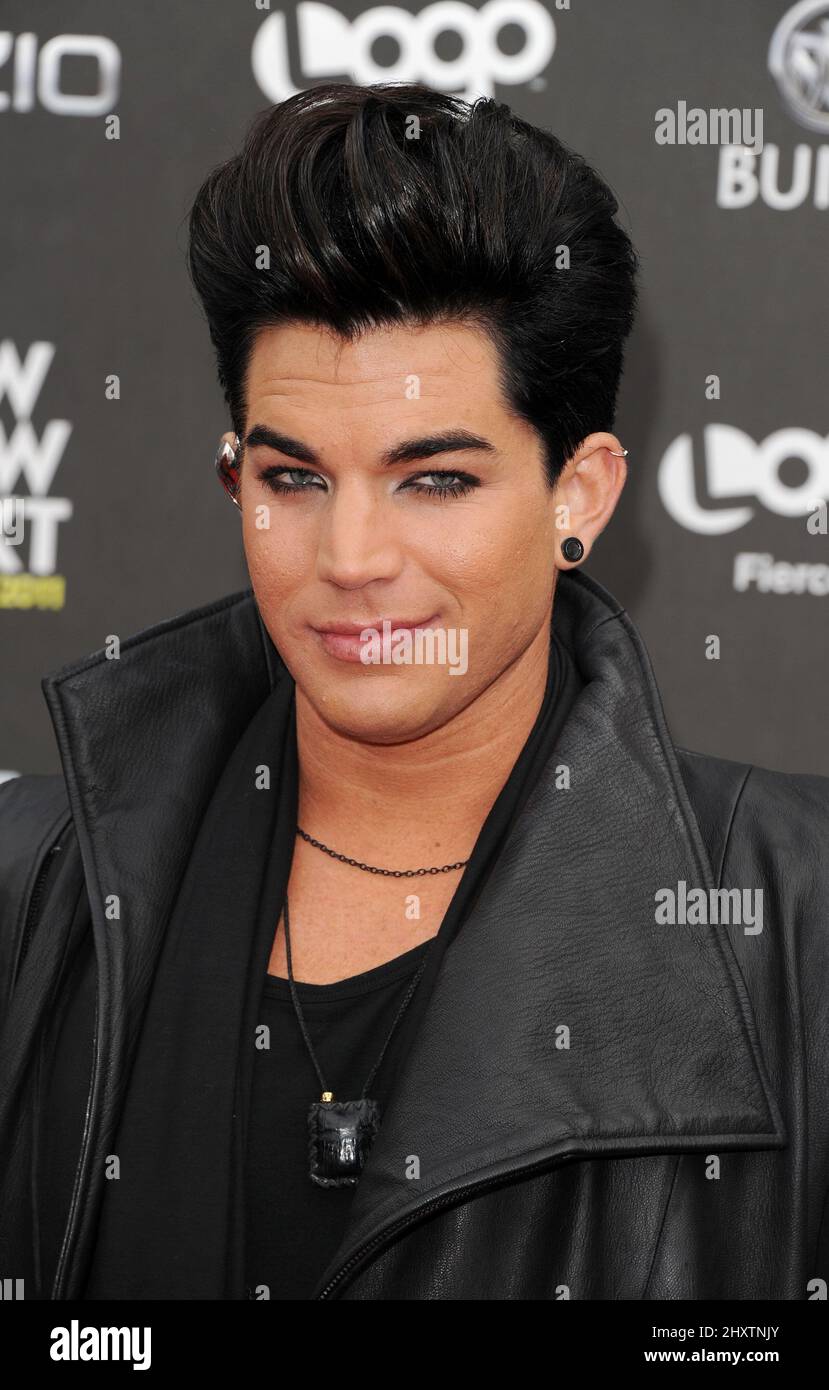 Adam Lambert attending Logo's 2011"NewNowNext Awards" held at Avalon in ...