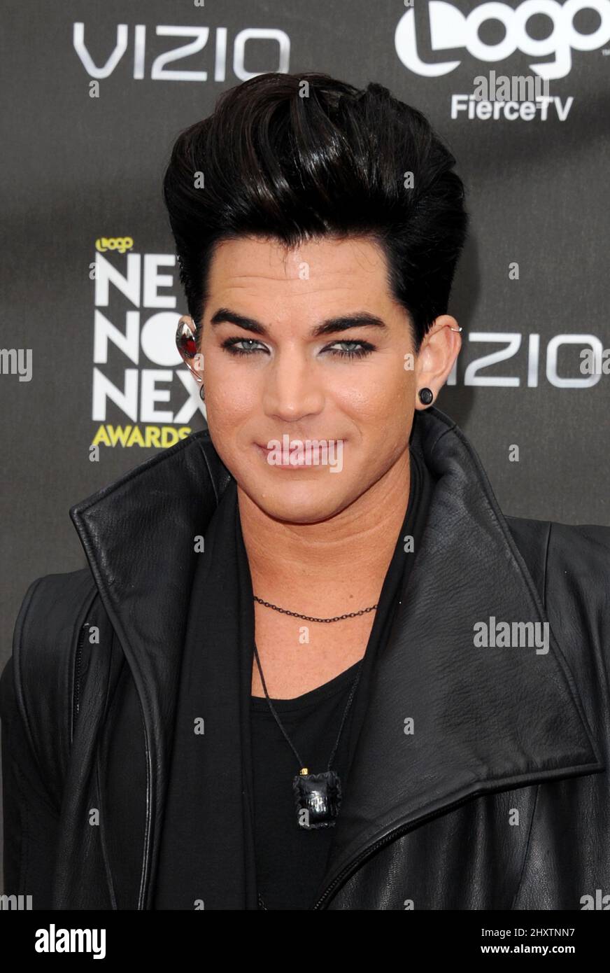 Adam Lambert attending Logo's 2011"NewNowNext Awards" held at Avalon in ...