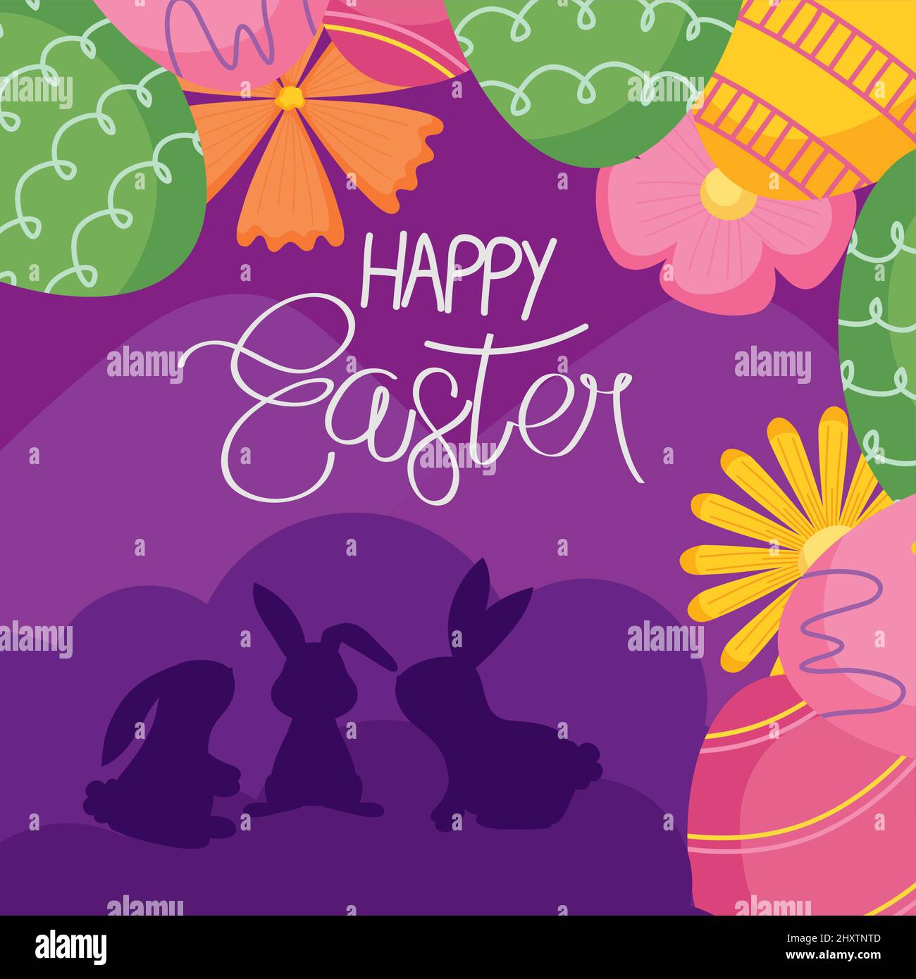 happy easter design Stock Vector Image & Art - Alamy