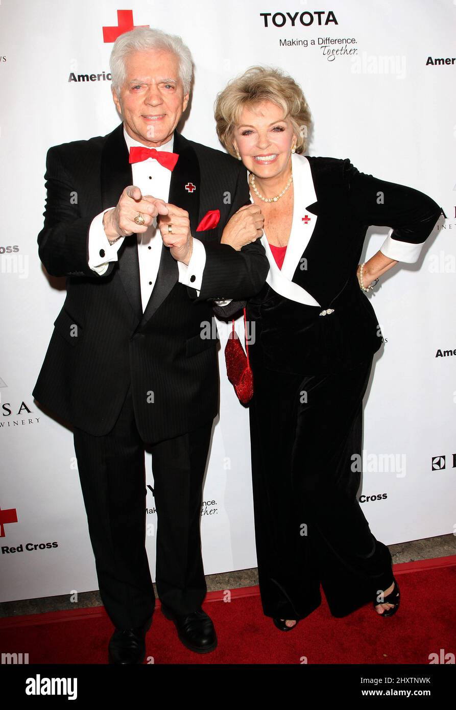 Bill Hayes and Susan Seaforth Hayes during the American Red Cross Red ...