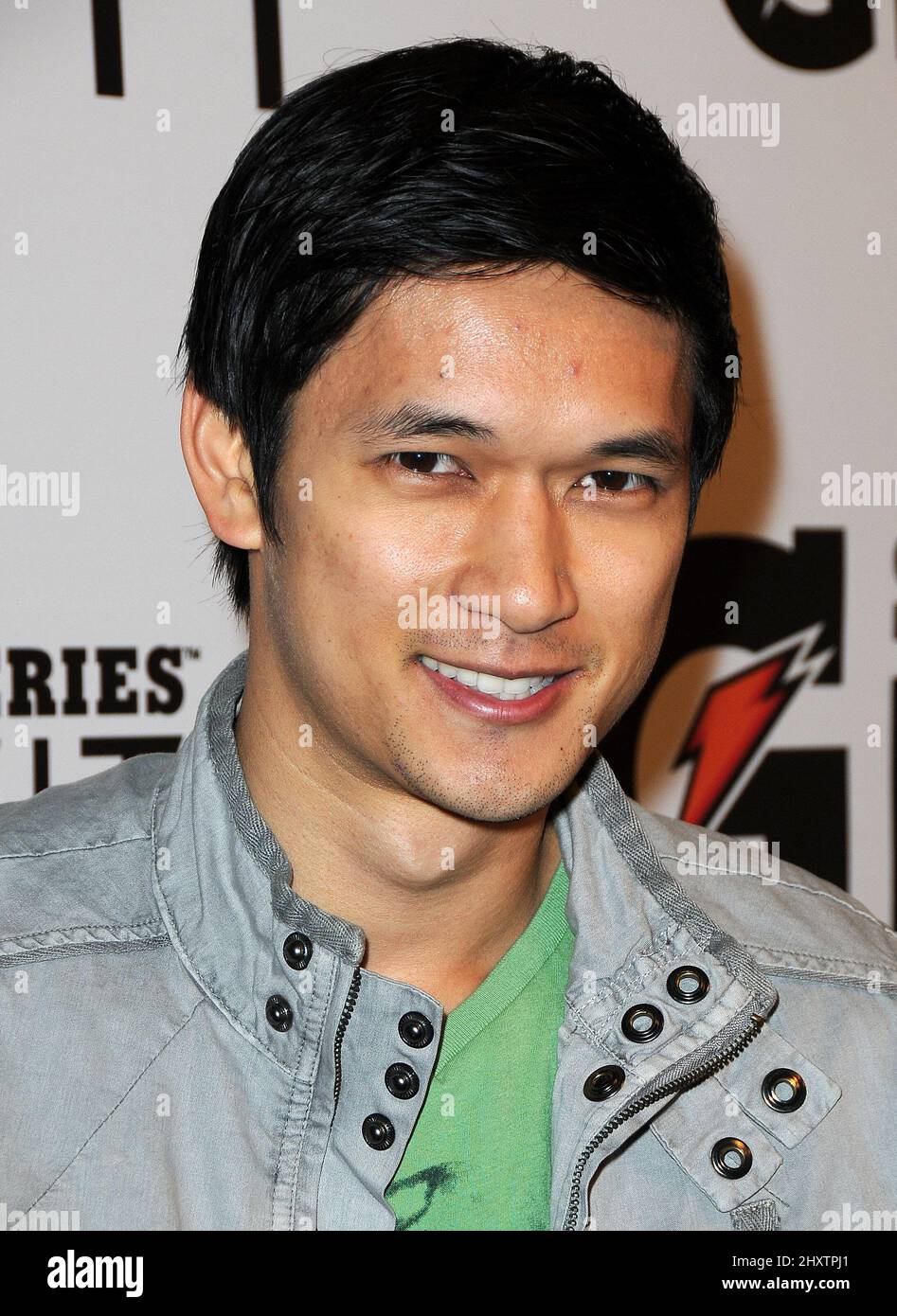 Harry Shum Jr. during Gatorade G Series Fit Launch Event at the SLS ...