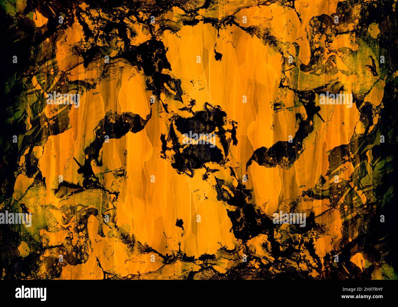 Hand painted creative background. Alcohol ink artistic overlay texture ...