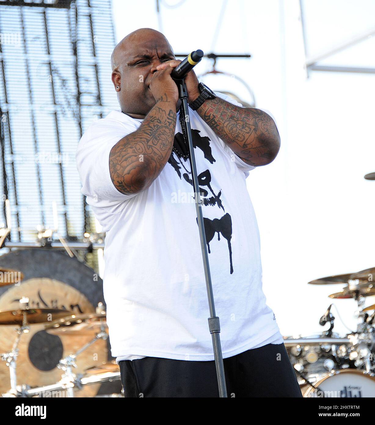 Cee Lo Green at the Coachella Valley Music and Arts Festival held at ...