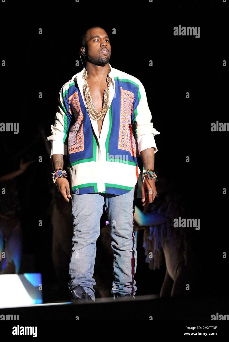 Kanye West at the Coachella Valley Music and Arts Festival held at the ...