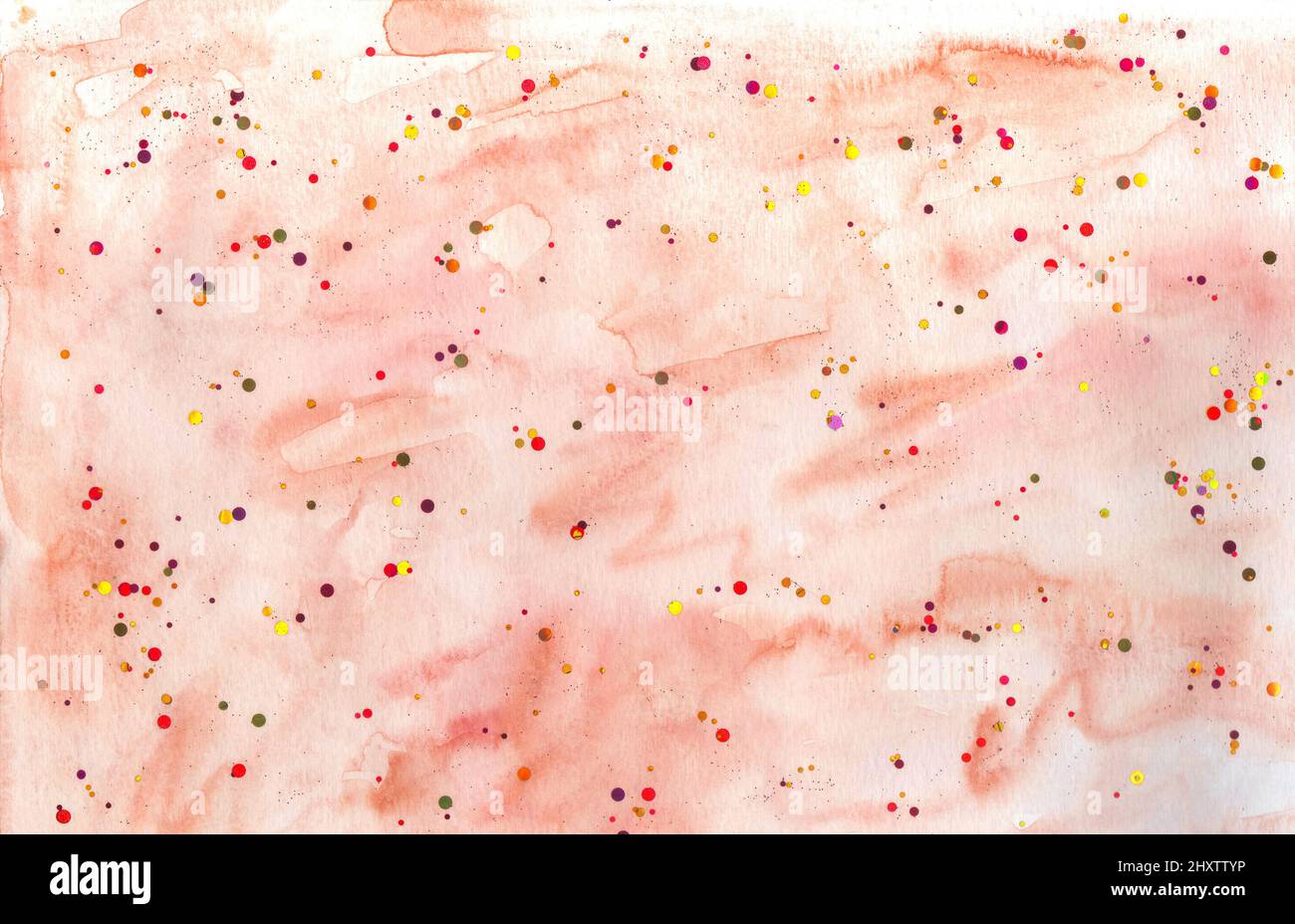 Colorful hand panted texture. Abstract creative watercolor background ...