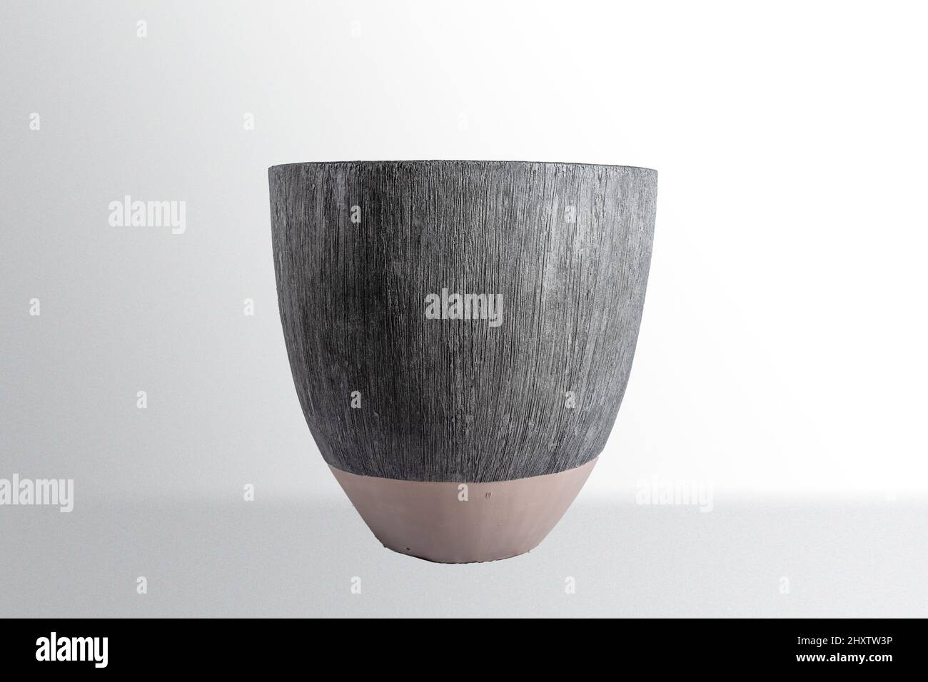 Closeup of a ceramic pot isolated on white Stock Photo - Alamy