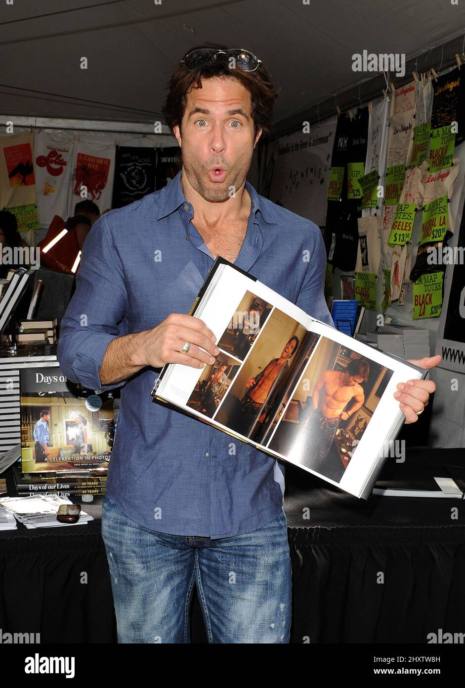 Shawn Christian attending the 2011 Los Angeles Times Festival of Books ...