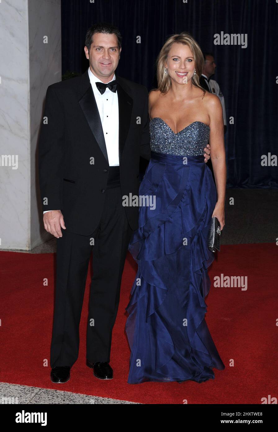 Lara Logan And Joseph Burkett Attending The White House Correspondents Association Dinner Held