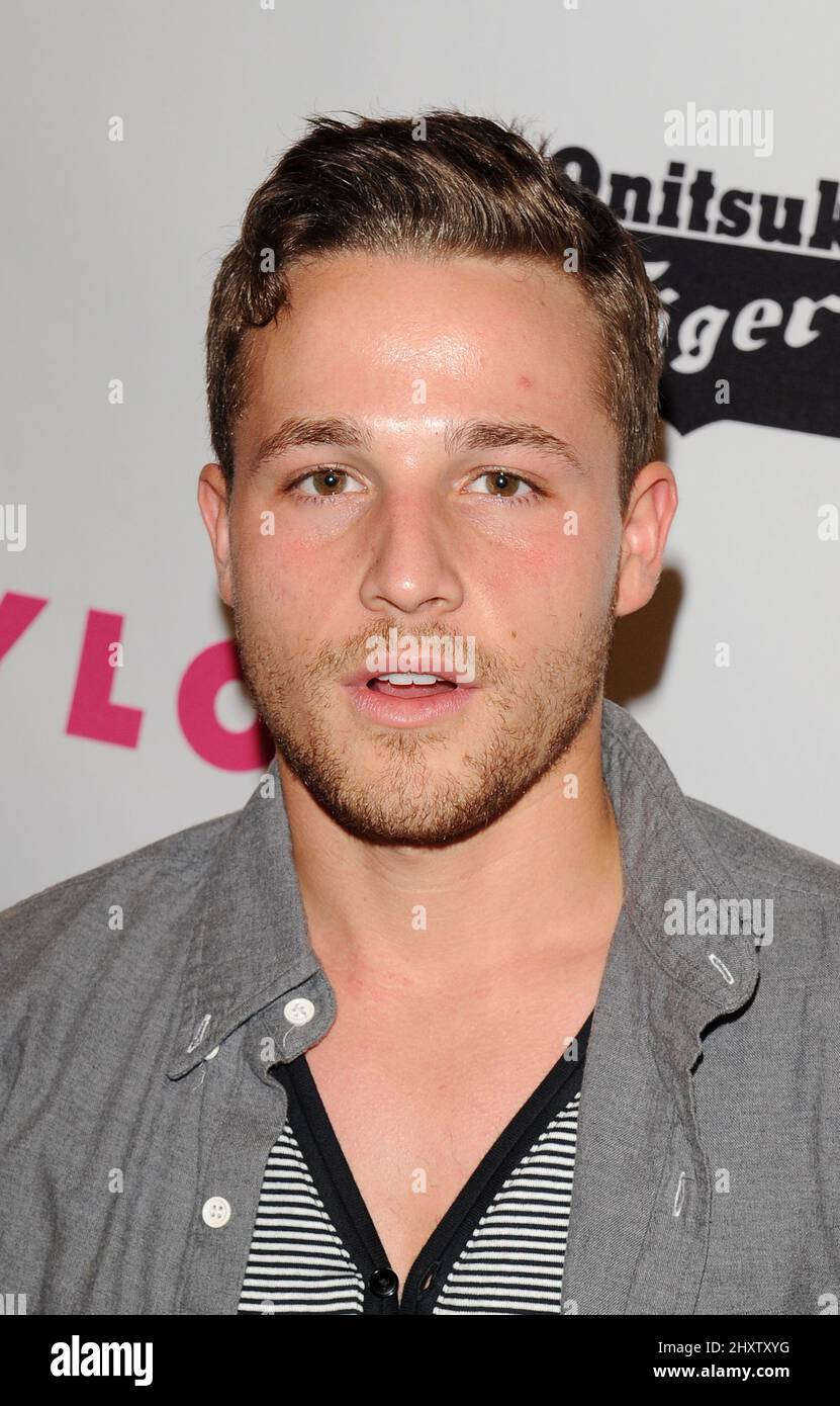 Shawn Python NYLON Magazine May "Young Hollywood" Party held at Bardot ...
