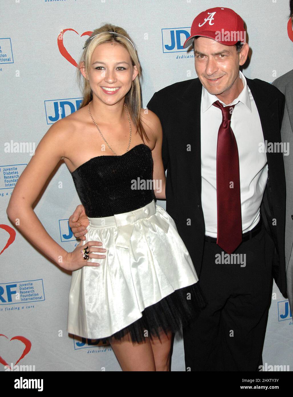 Natalie kenly and charlie sheen hi-res stock photography and images - Alamy