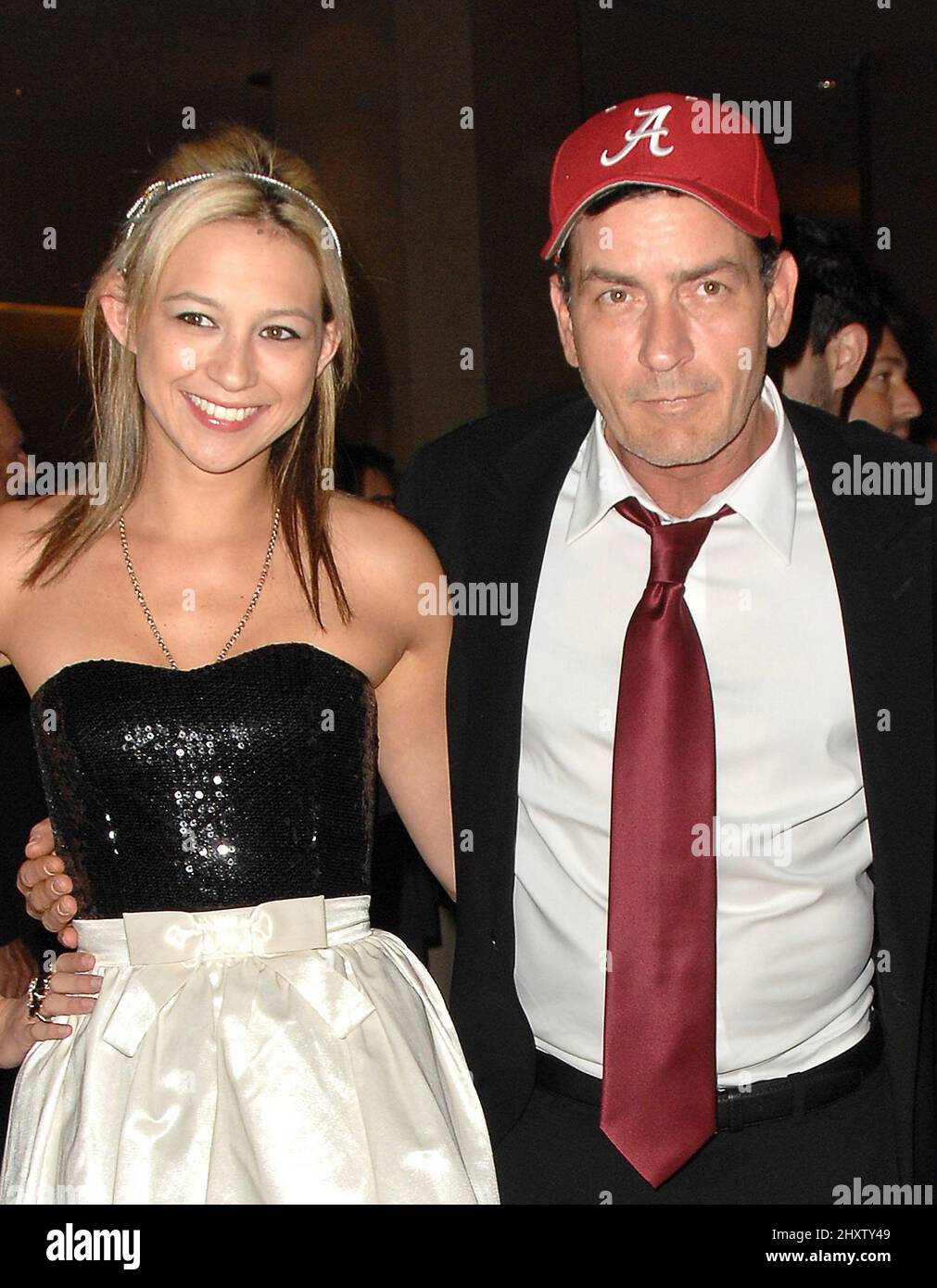 Natalie Kenly and Charlie Sheen at the 8th Annual Juvenile Diabetes ...