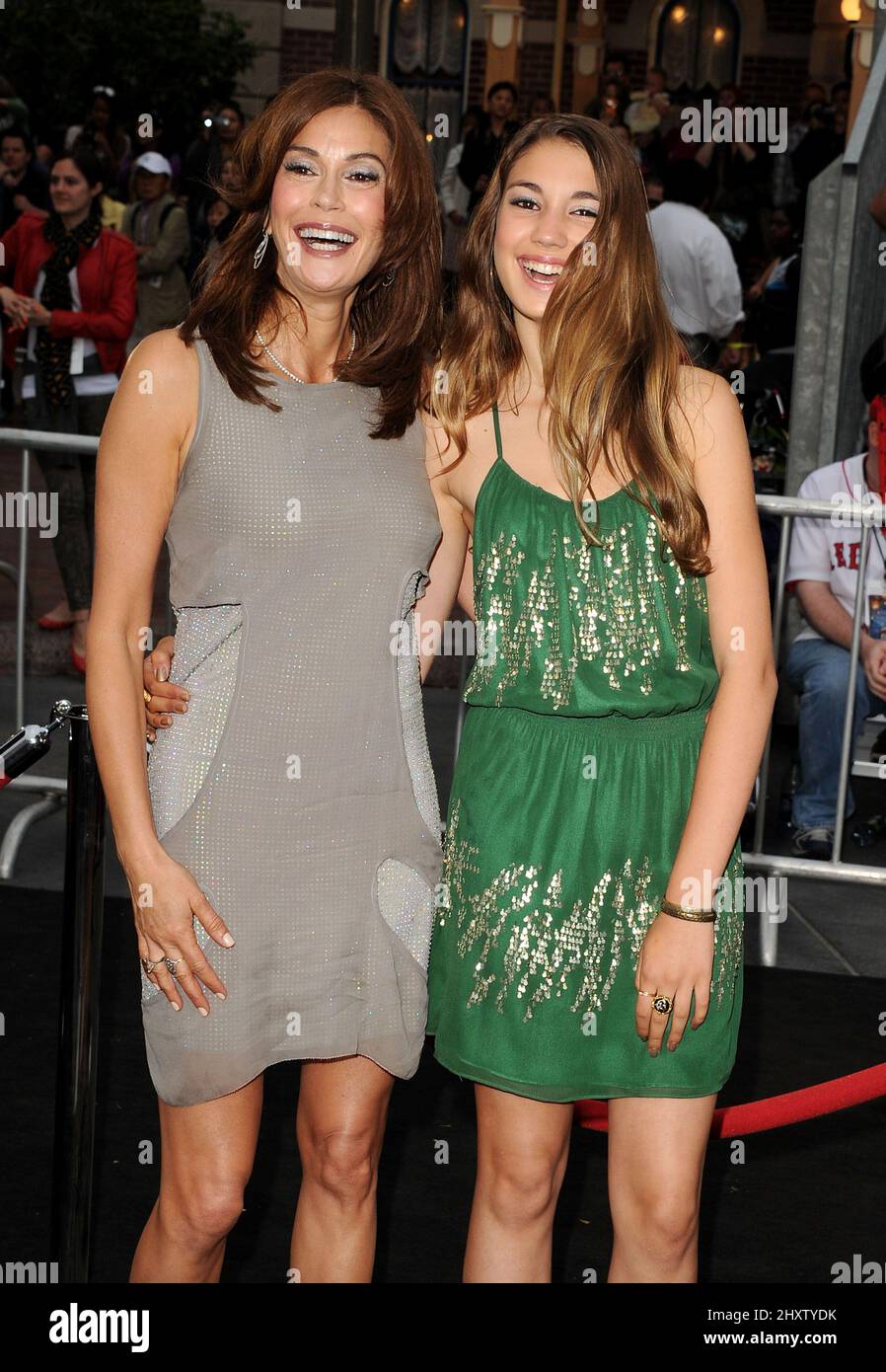 Teri Hatcher and Emerson Hatcher at the "Pirates of the Caribbean: On ...