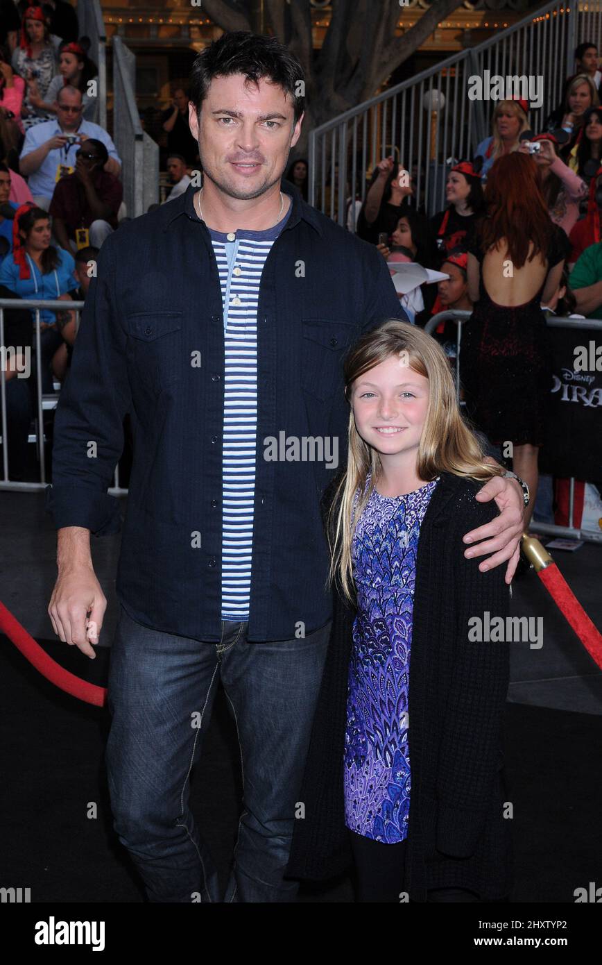 Karl Urban attending the "Pirates of the Caribbean: On Stranger Tides ...