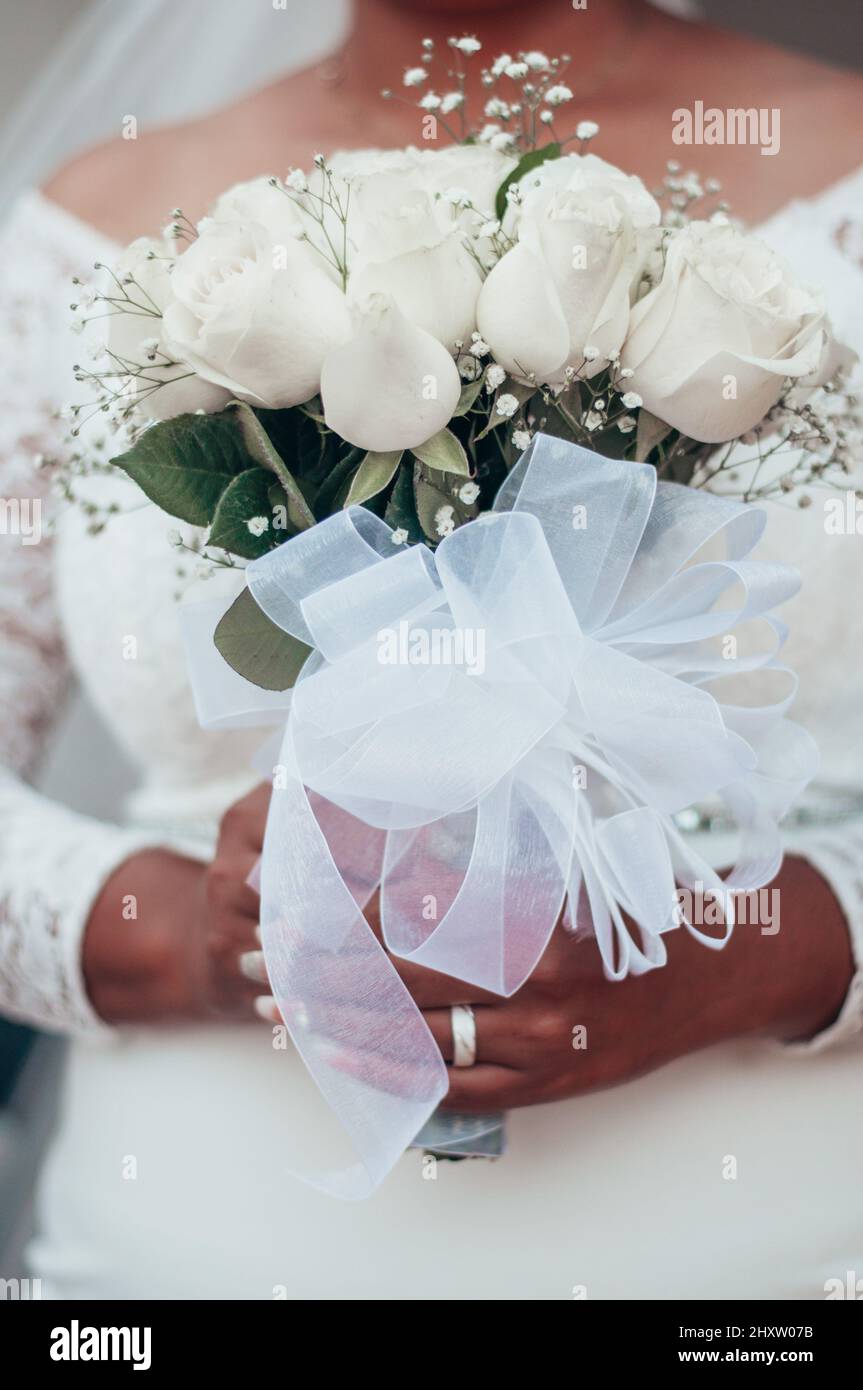 Preparation for a special day- beautiful decorations for the wedding ...