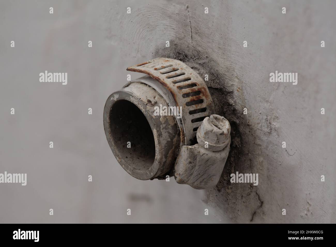 Closeup of an air exhaust pipe from the septic tank Stock Photo - Alamy