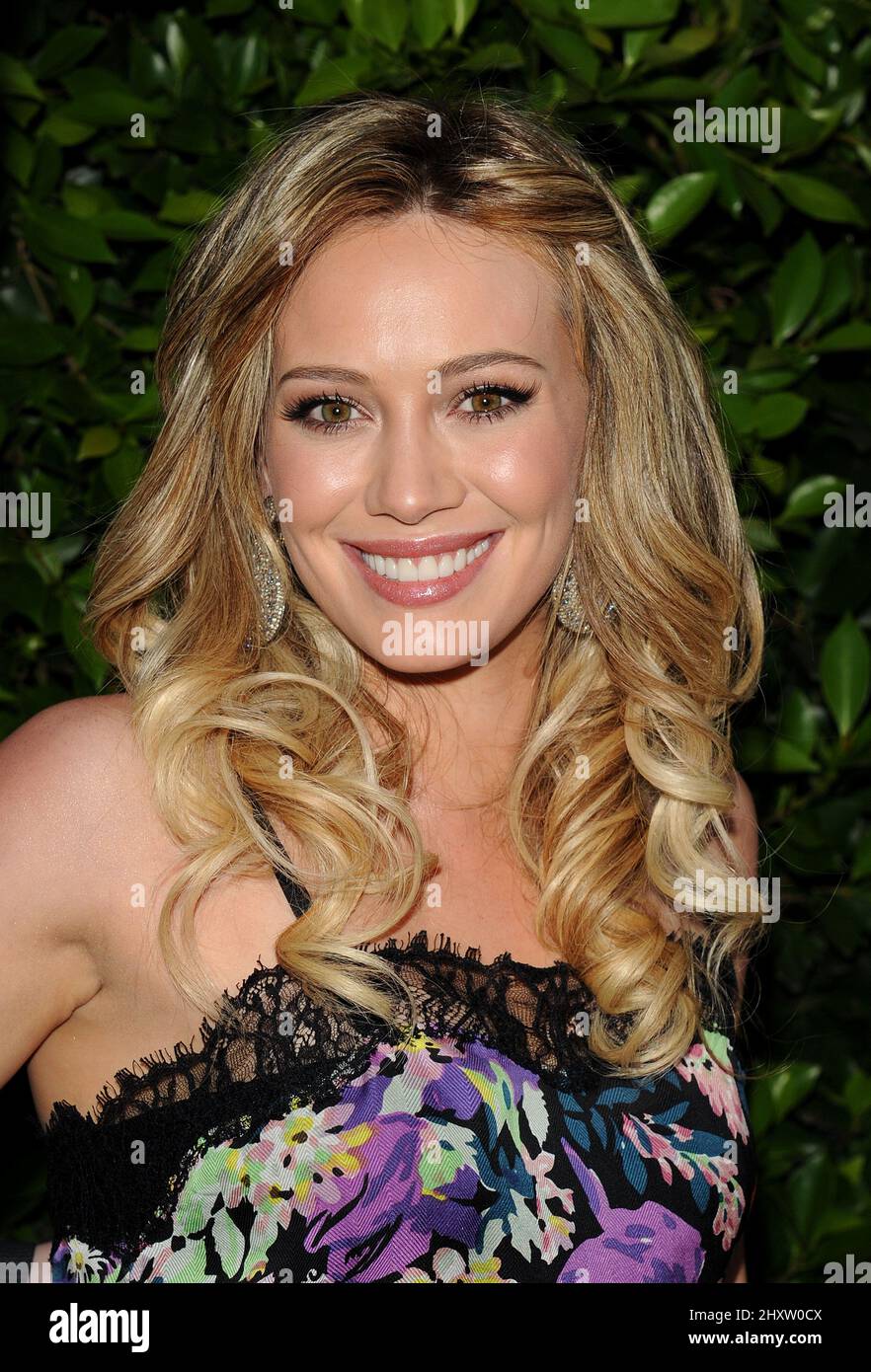 Hilary Duff attending an evening of "Southern Style" hosted by the ...