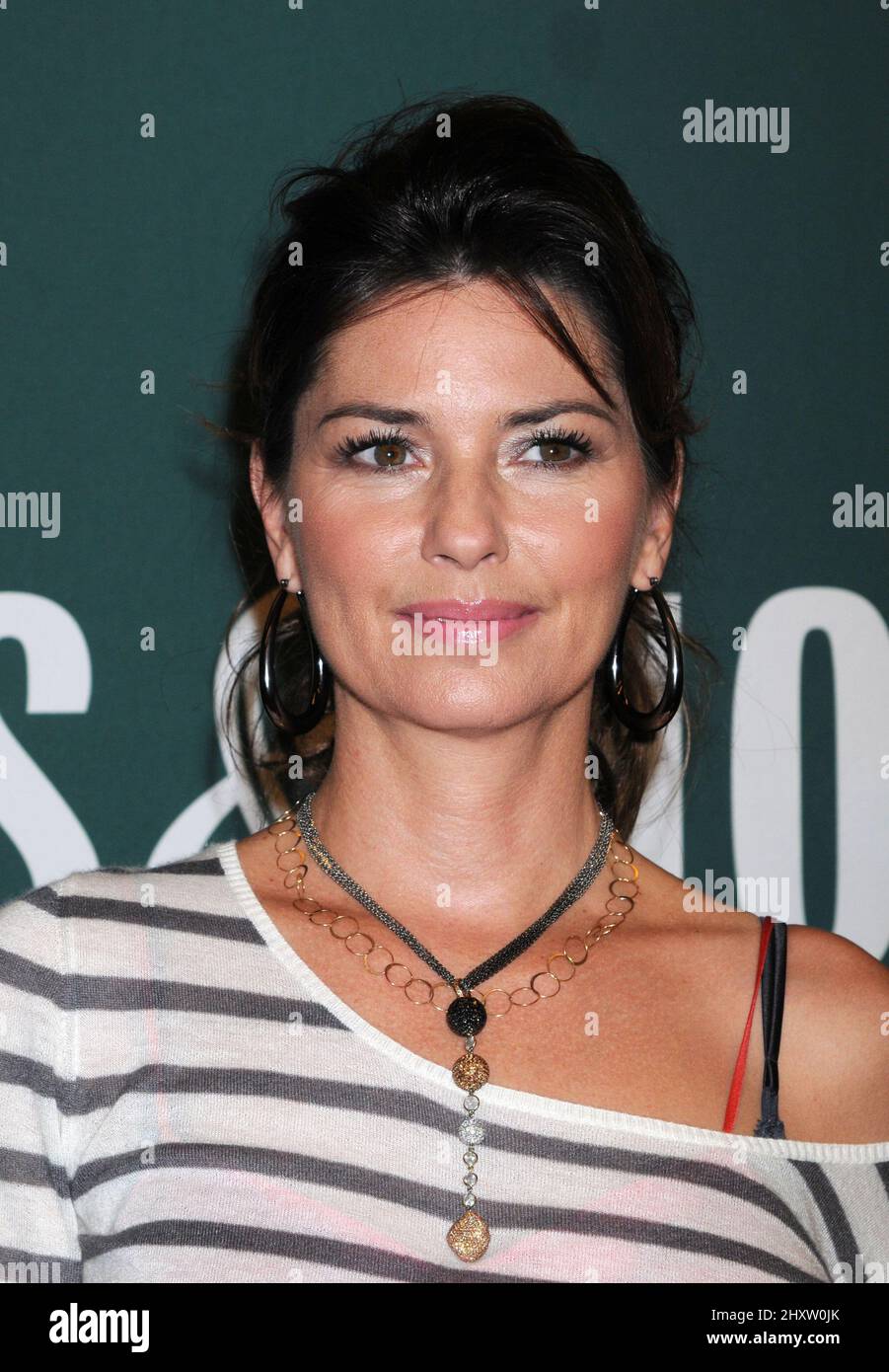 Shania Twain signs copies of her new book "From This Moment On" at ...