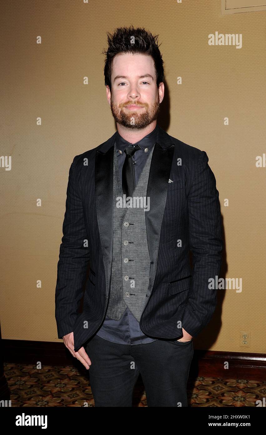 David Cook at the NARM Convention Awards Dinner held at Hyatt Regency ...