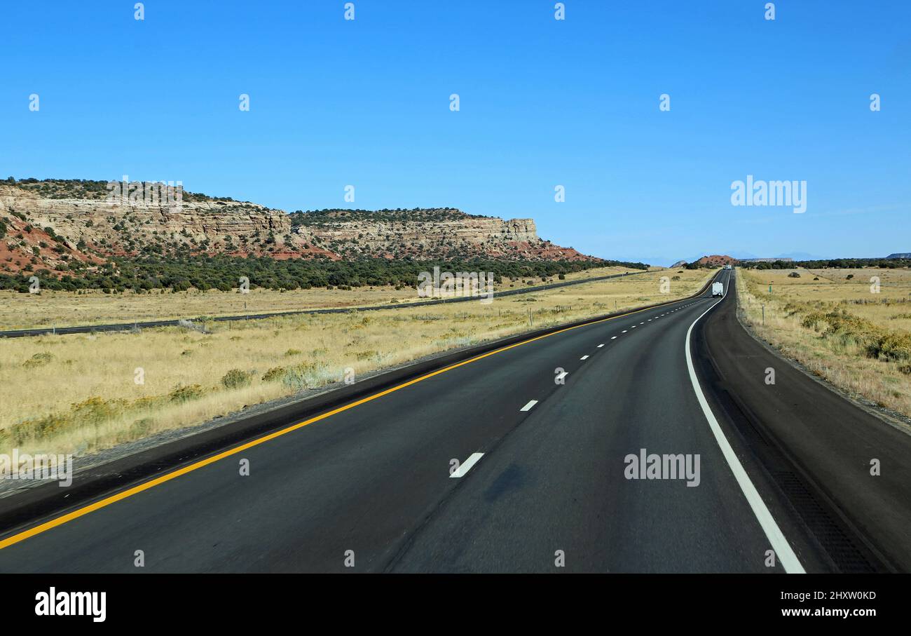 Driving wild west - Utah Stock Photo - Alamy