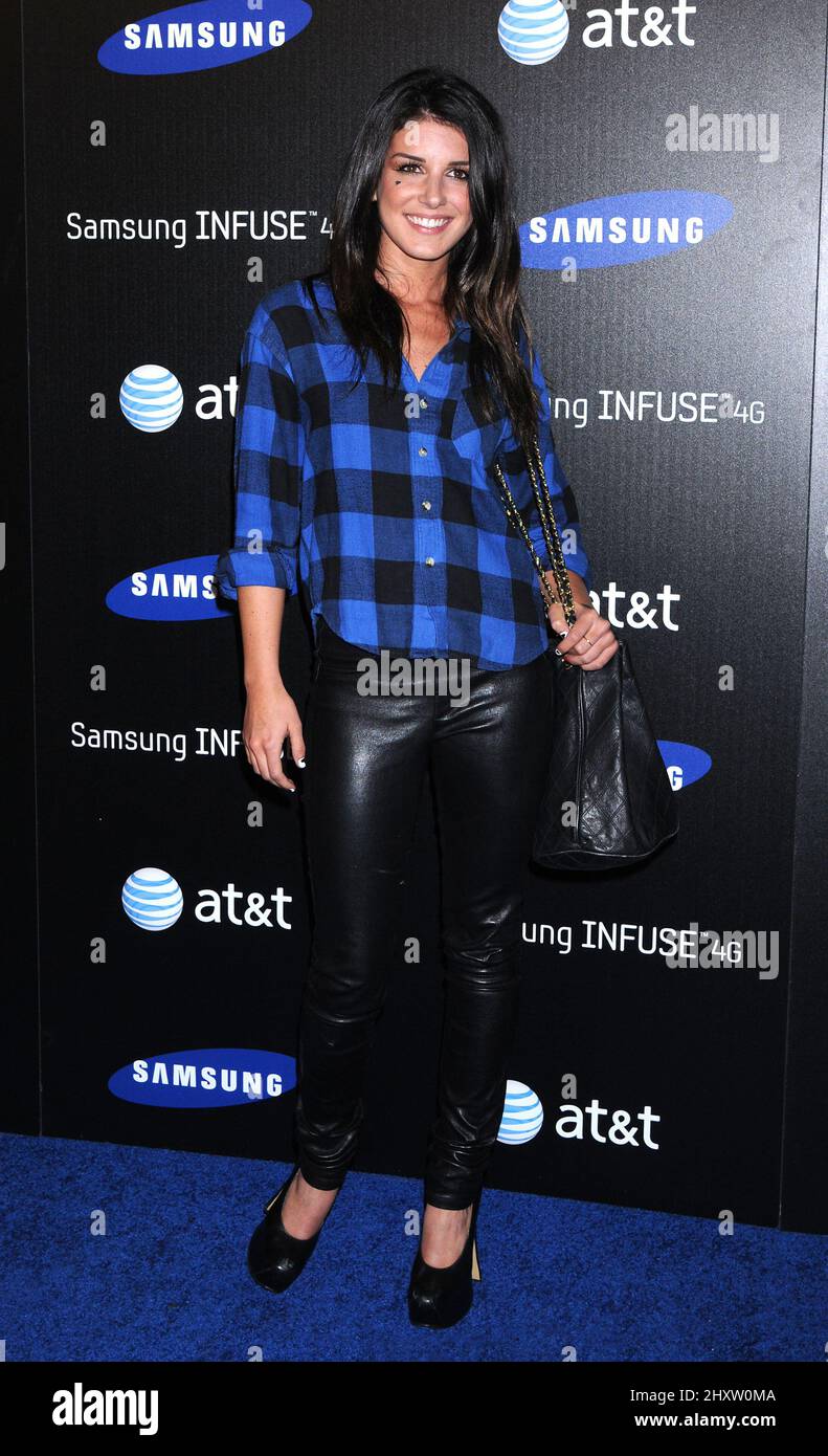 Shenae Grimes at the Samsung Infuse 4G for AT&T Launch Event Featuring ...