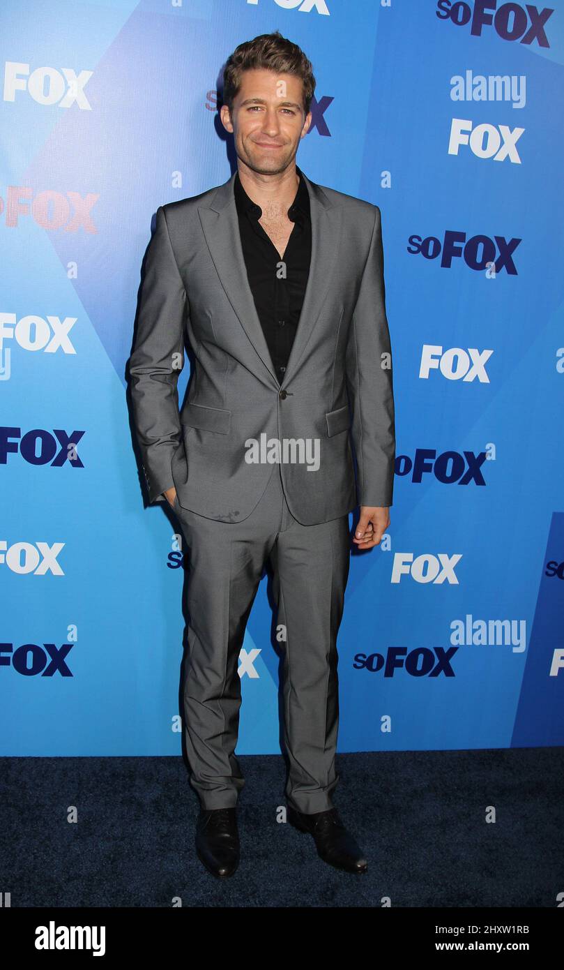 Matthew Morrison attends the 2011 FOX Programming Presentation Post ...