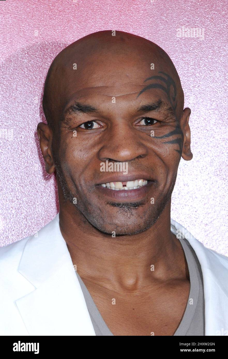 Mike Tyson at the 'Hangover Part II' premiere, held at the held at ...