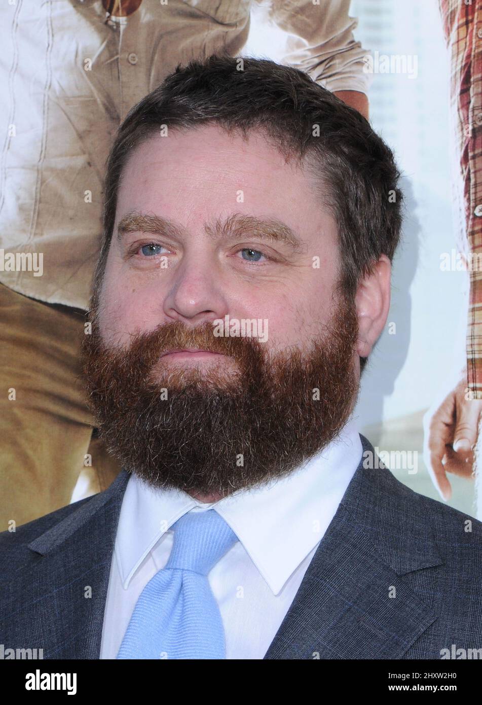 Zach Galifianakis at the 'Hangover Part II' premiere, held at the held ...