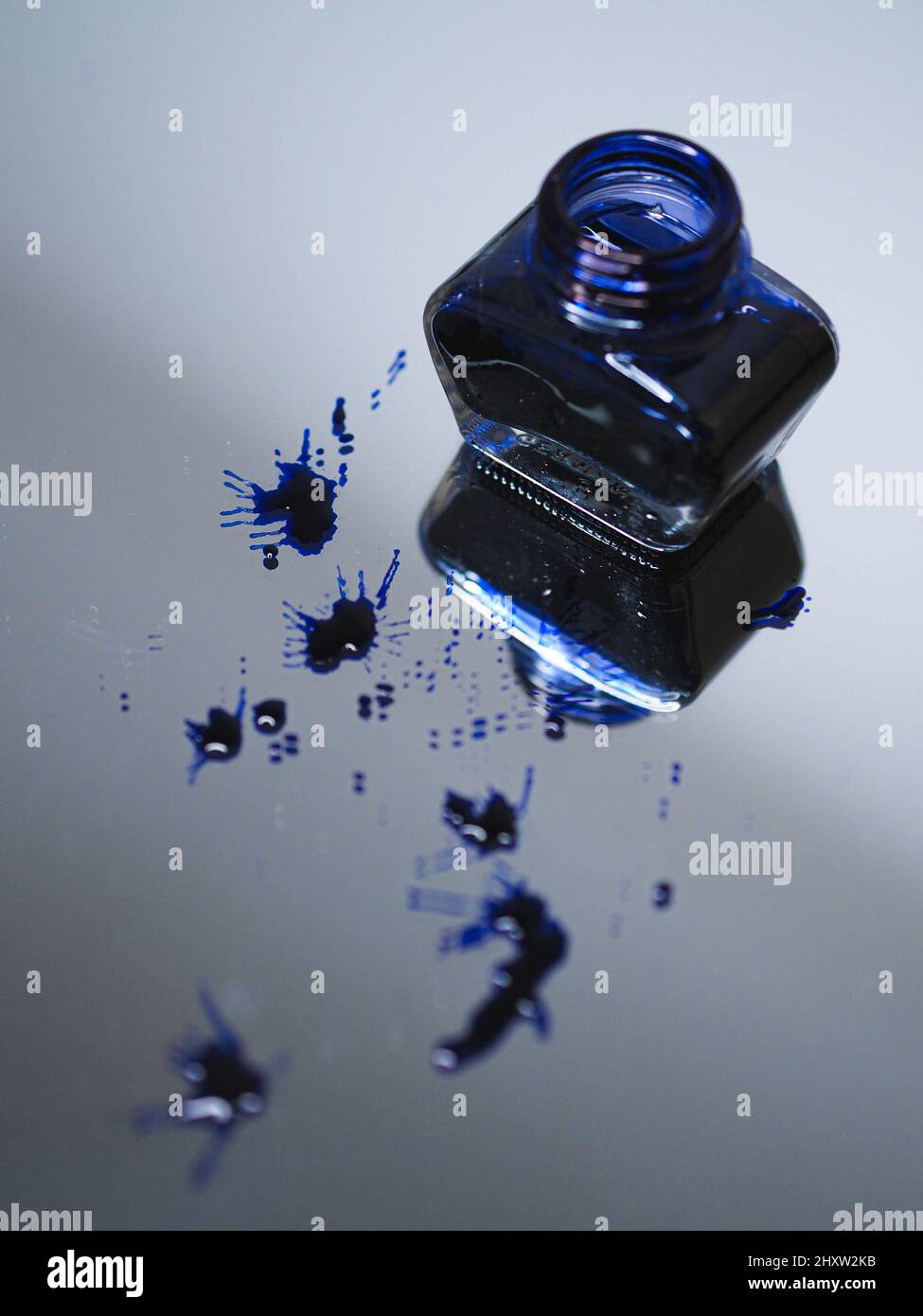 Spilled Ink Bottle