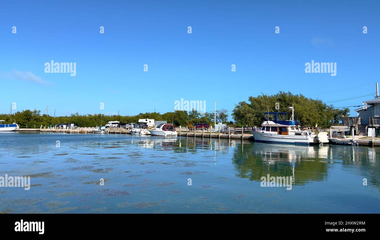 Small marina on florida hi-res stock photography and images - Alamy