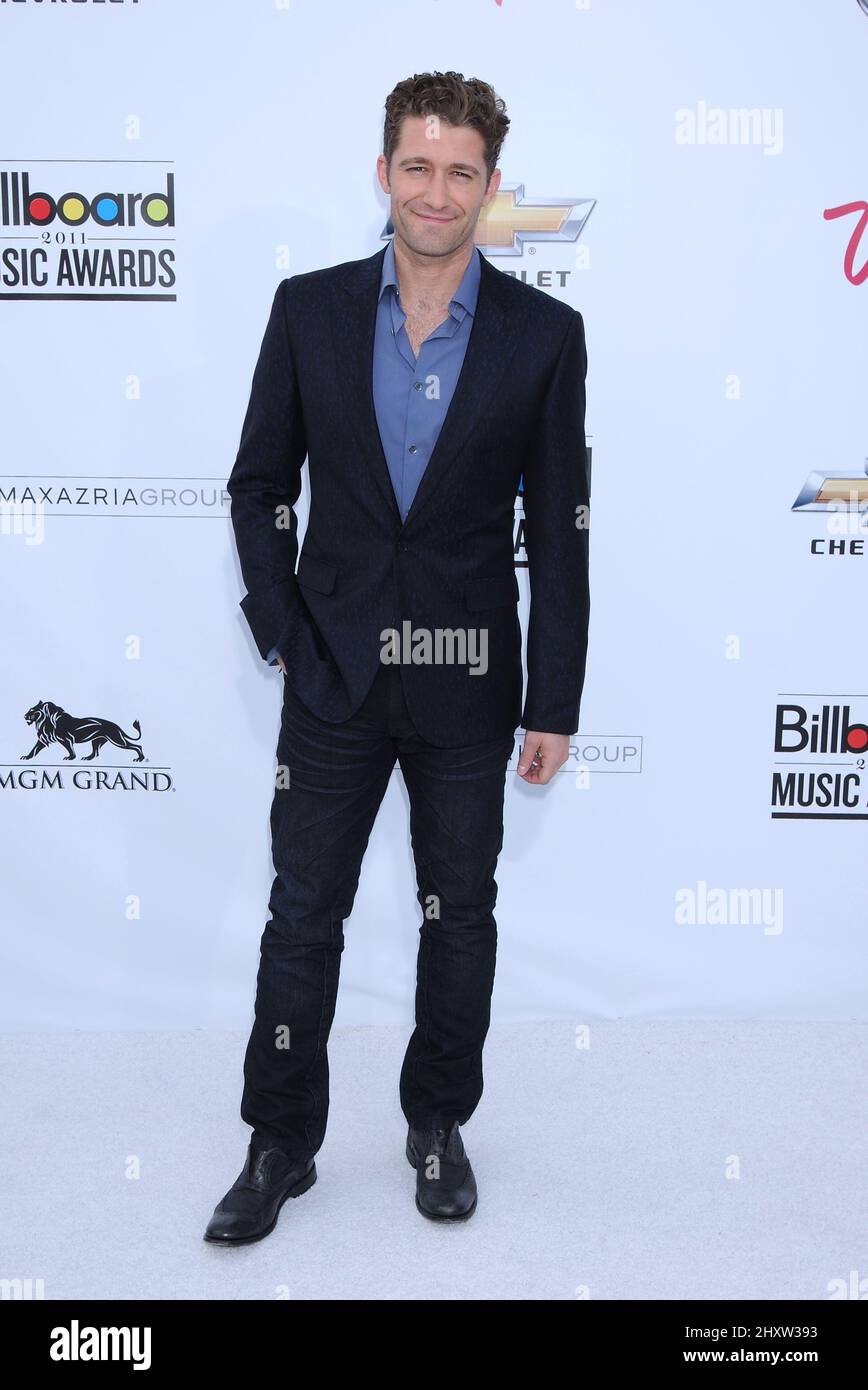 Matthew Morrison at the 2011 Billboard Music Awards held at the MGM ...