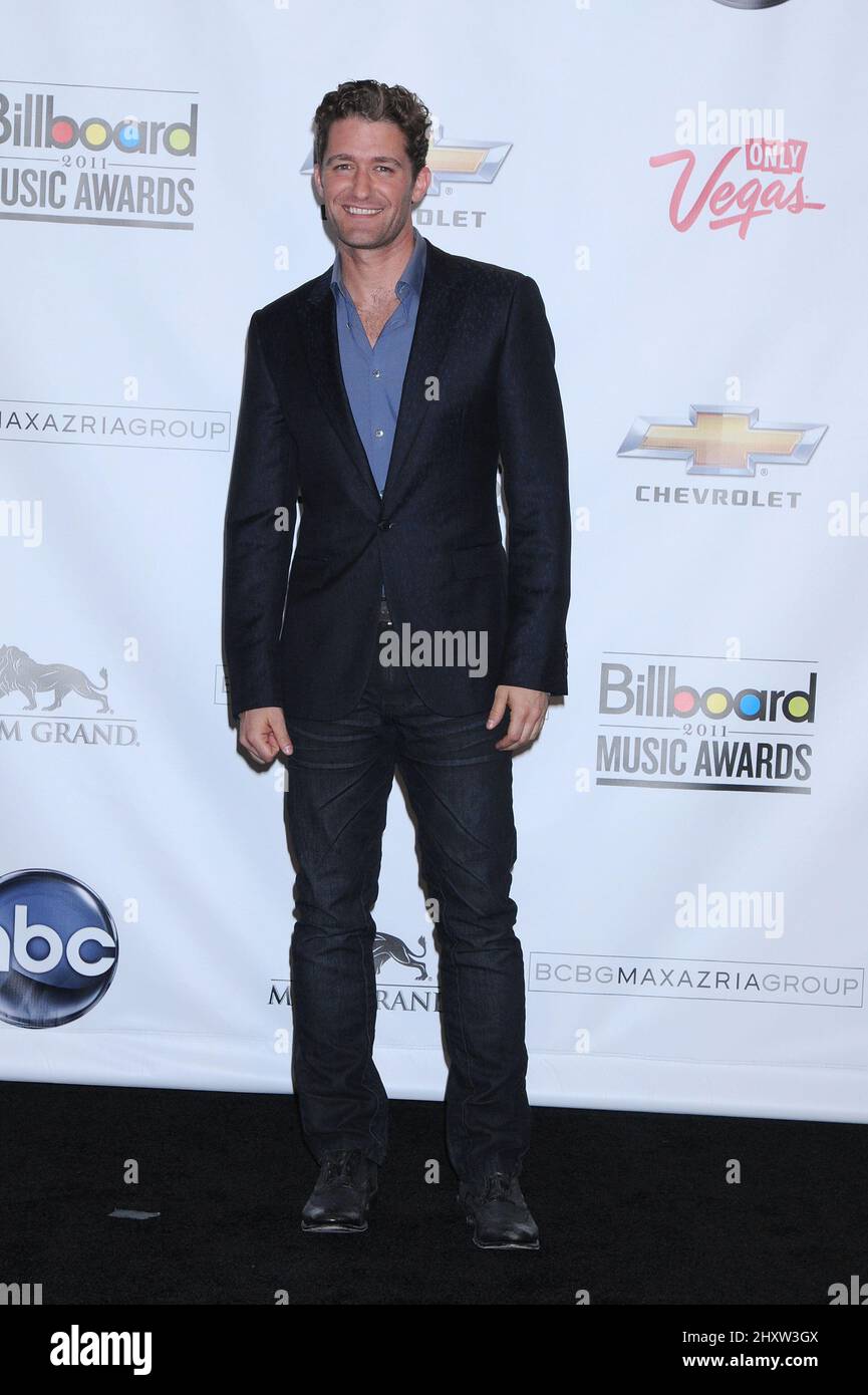 Matthew Morrison at the 2011 Billboard Music Awards held at the MGM ...