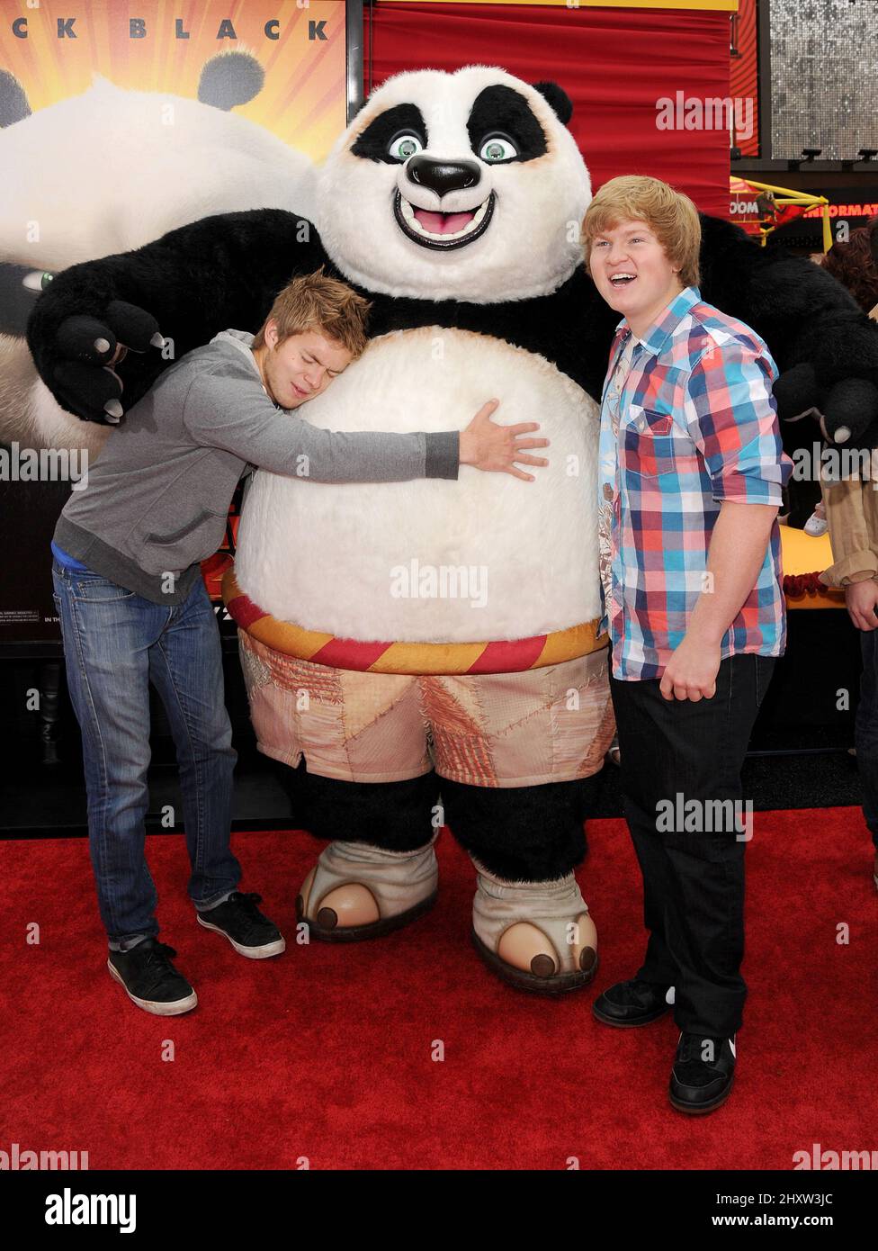 Doug Brochu and Chris Brochu at the 'Kung Fu Panda 2' premiere held at ...