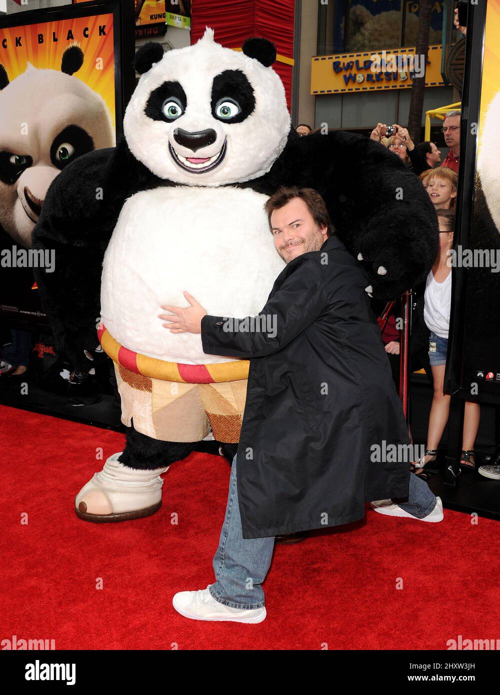 Jack Black at the 'Kung Fu Panda 2' premiere held at Grauman's Chinese ...