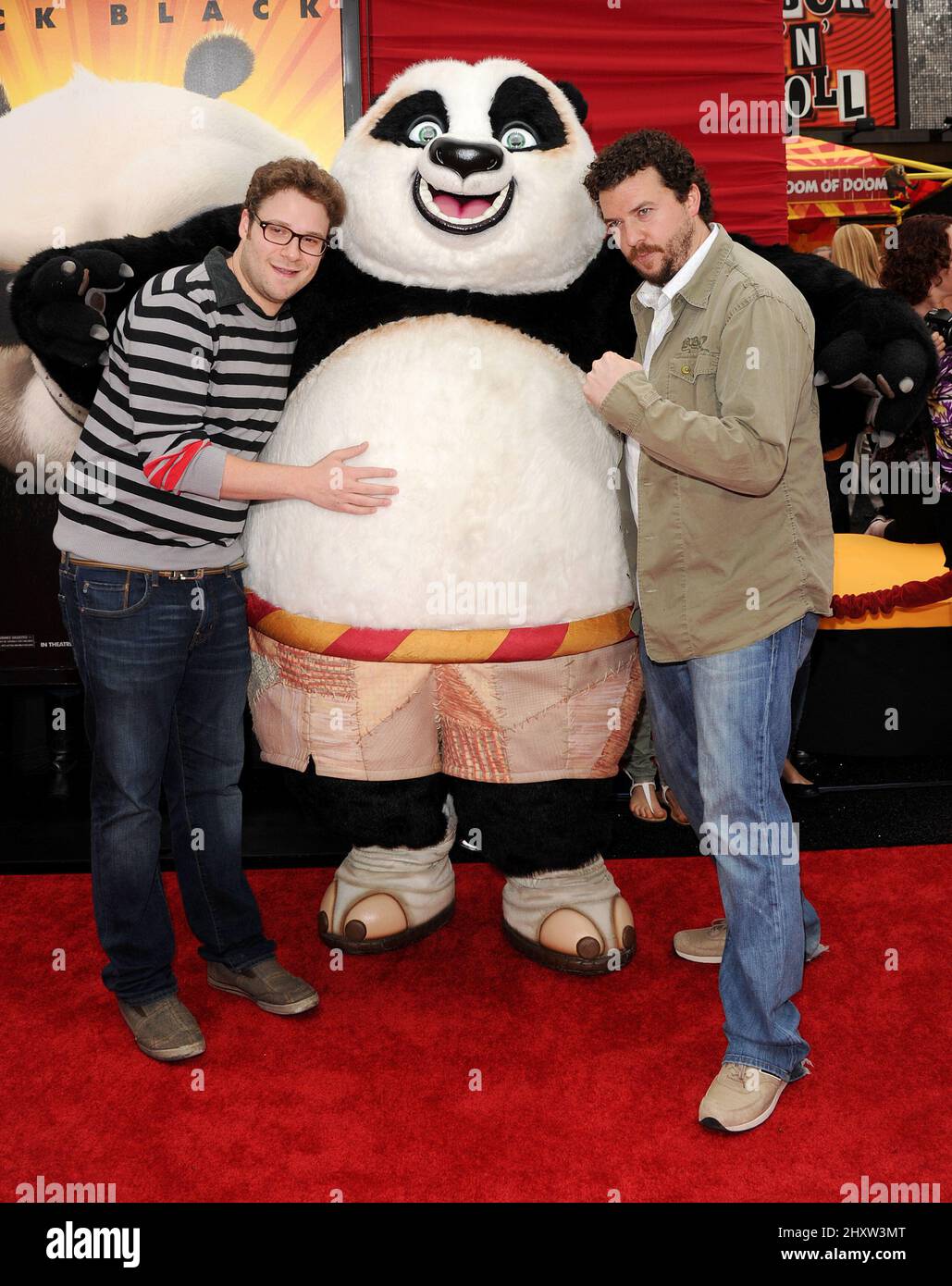 Seth Rogen and Danny McBride at the 'Kung Fu Panda 2' premiere held at ...