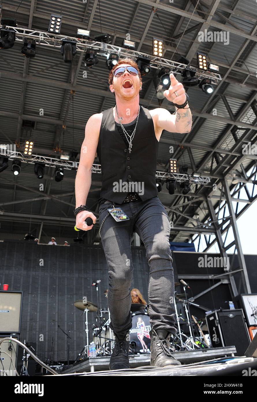 Band saving abel performs hi-res stock photography and images - Alamy