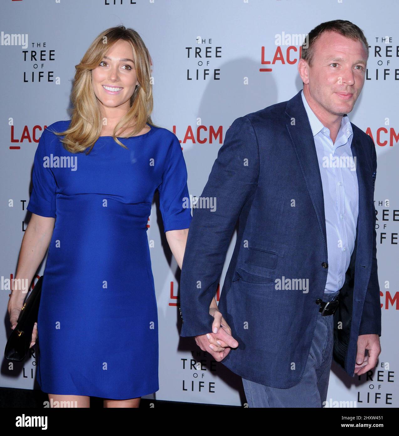 Jacqui Ainsley and Guy Ritchie at the 'Tree of Life' Los Angeles ...