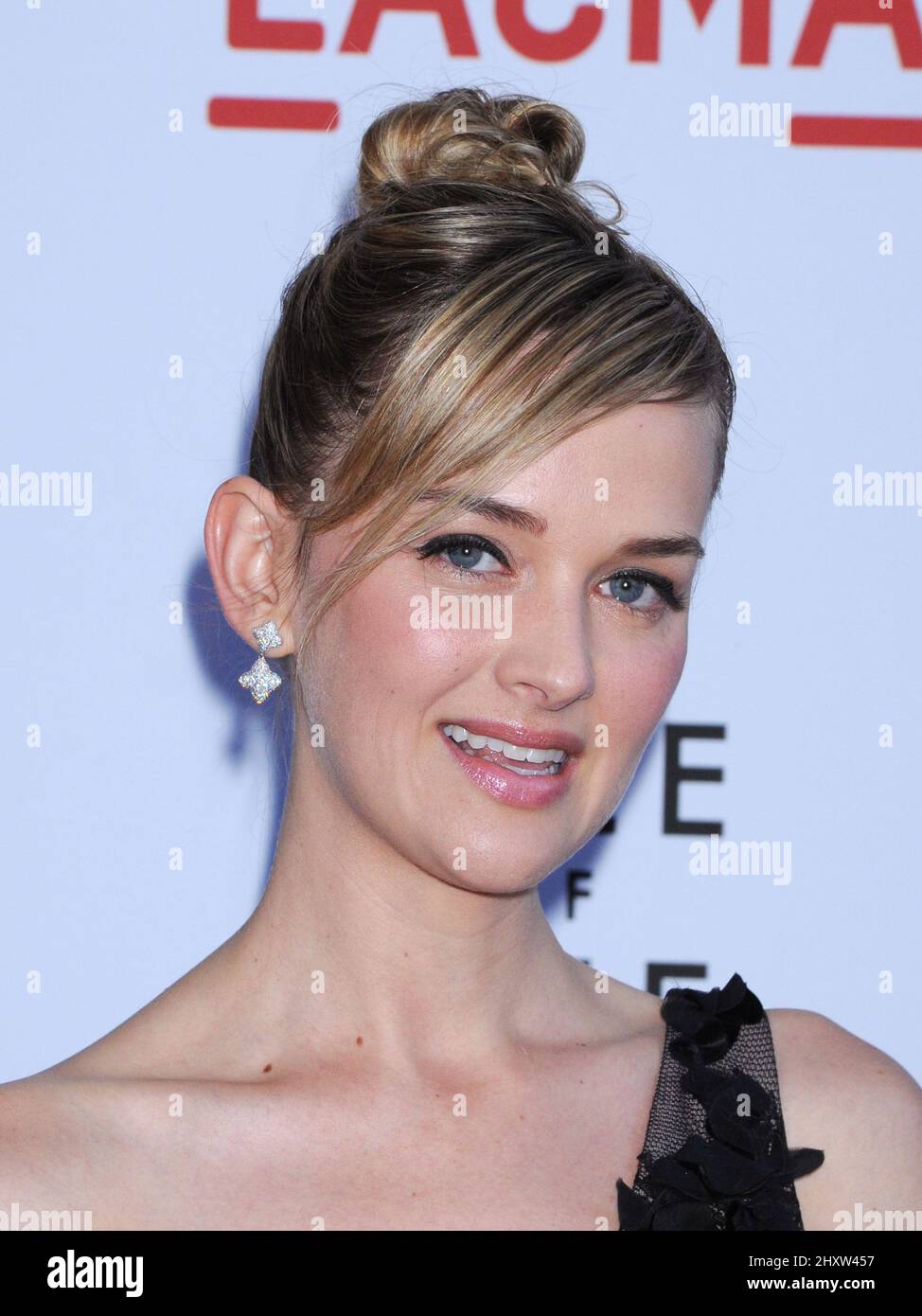 Jess Weixler at the 'Tree of Life' Los Angeles premiere held at the ...