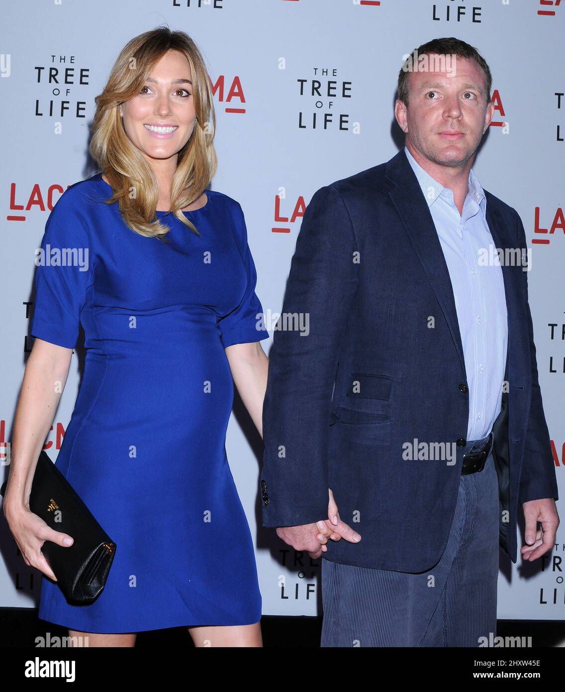 Jacqui Ainsley and Guy Ritchie at the 'Tree of Life' Los Angeles ...