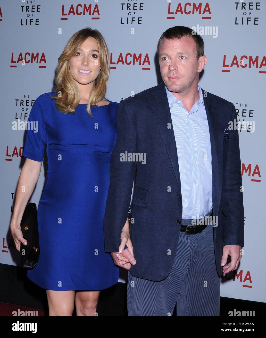 Jacqui Ainsley and Guy Ritchie at the 'Tree of Life' Los Angeles ...