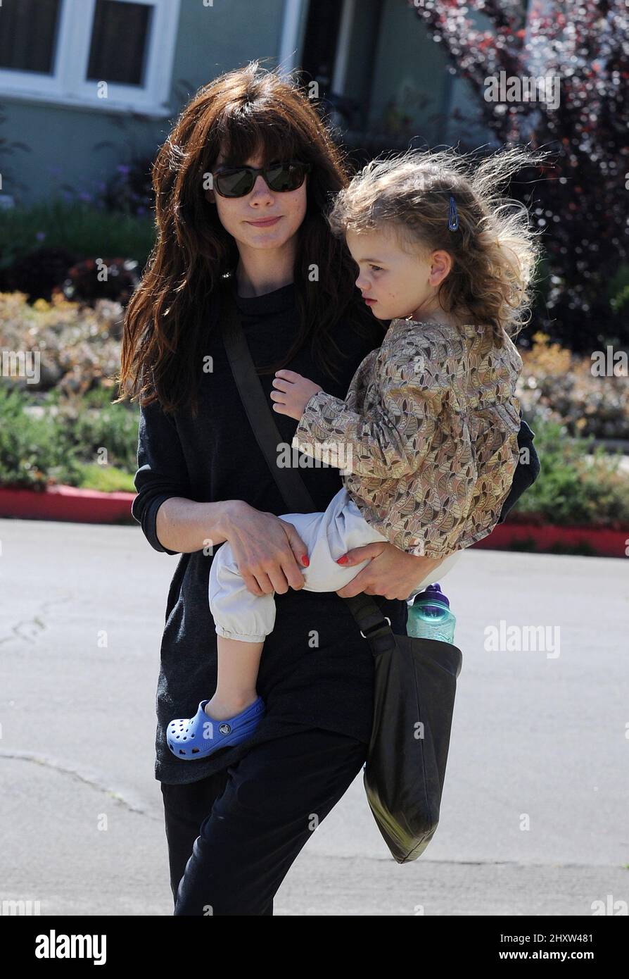 Michelle Monaghan and her daughter Willow run errands in Los Angeles ...