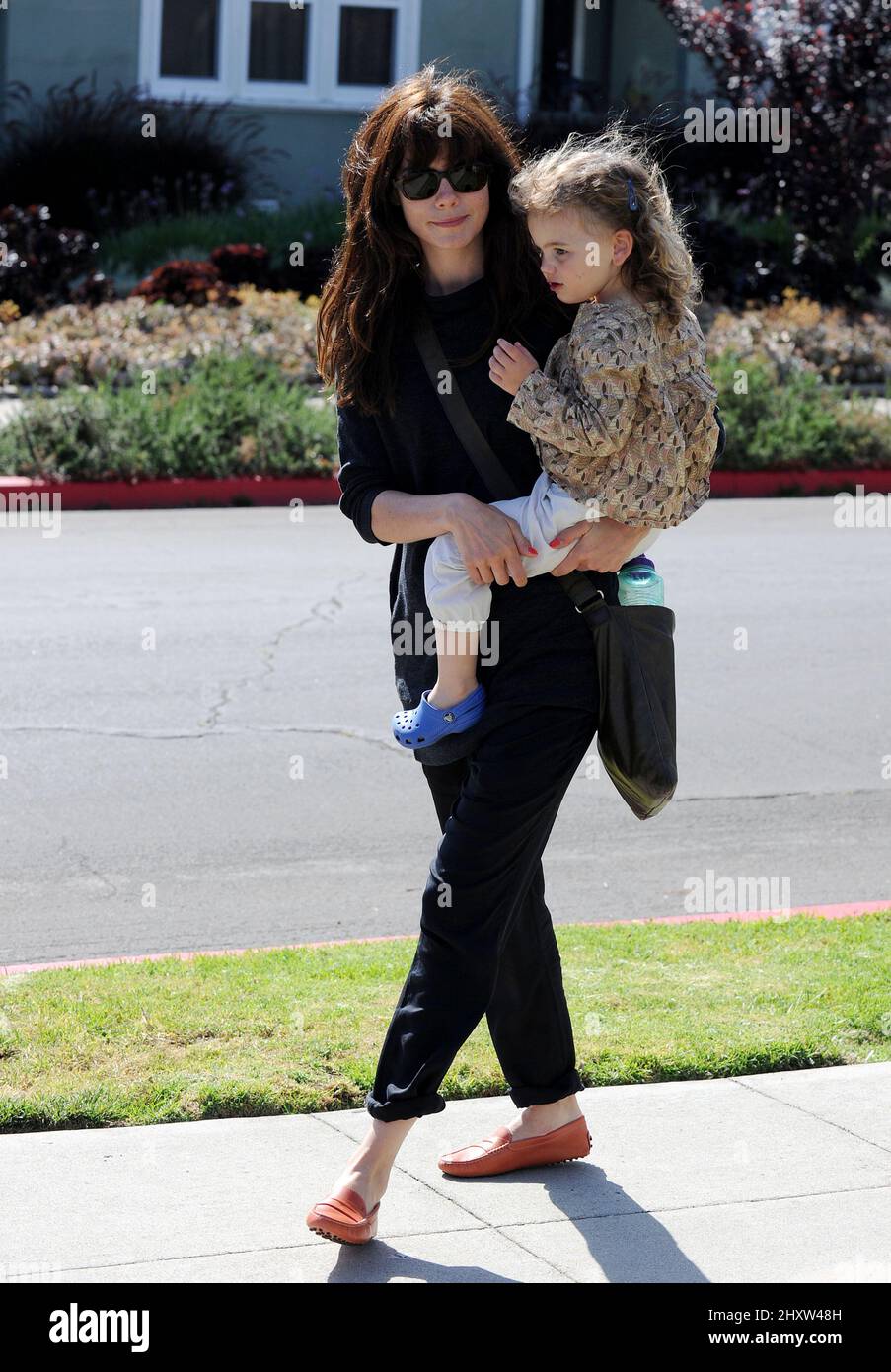 Michelle Monaghan and her daughter Willow run errands in Los Angeles ...