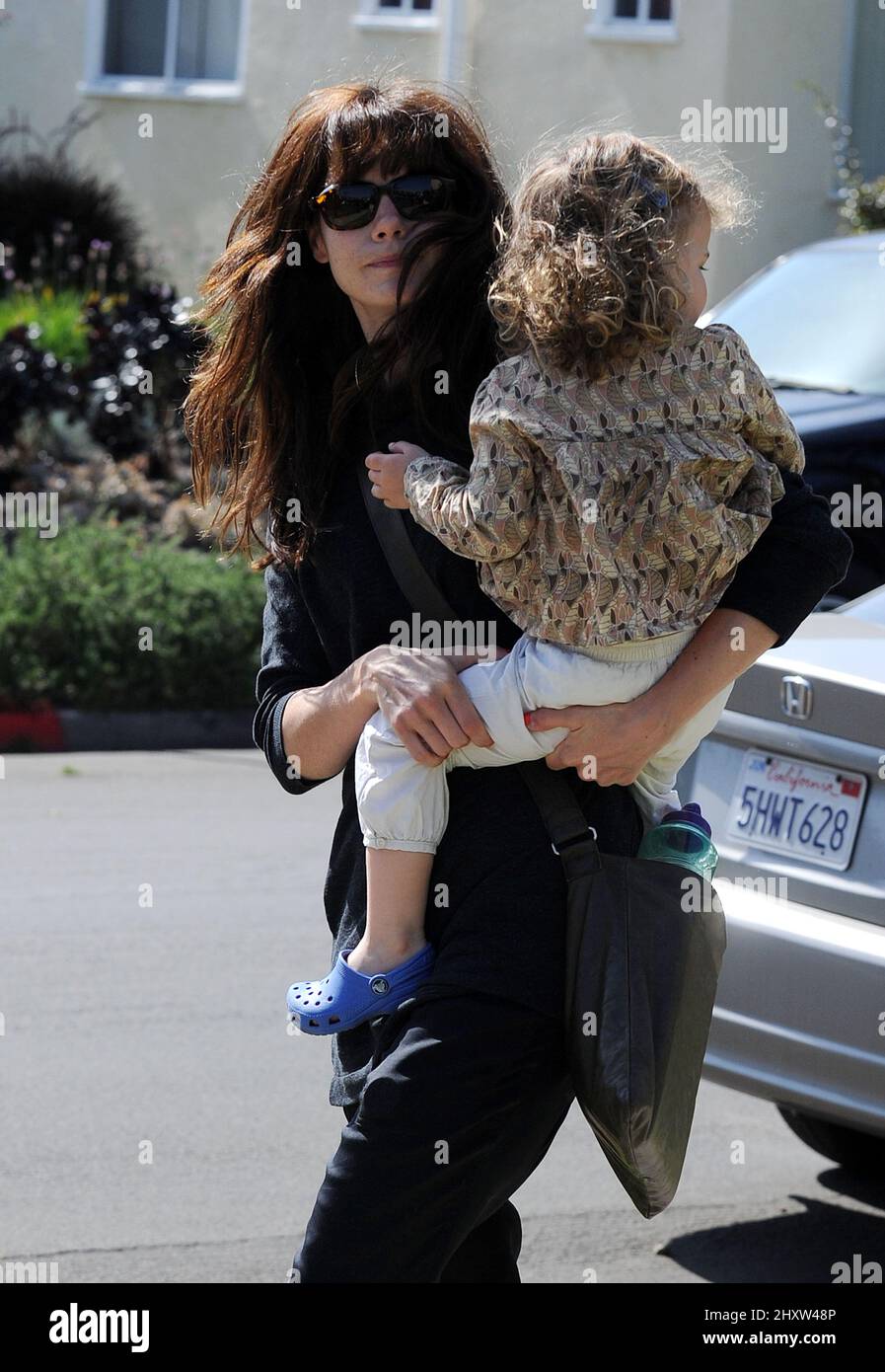 Michelle Monaghan and her daughter Willow run errands in Los Angeles ...