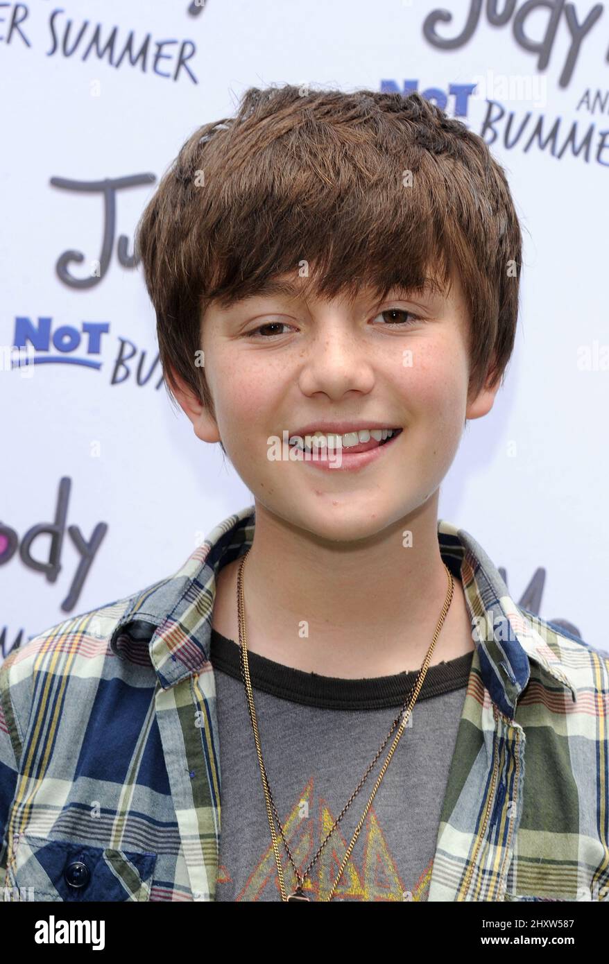 Greyson Chance during the "Judy Moody And The Not Bummer Summer" Los ...