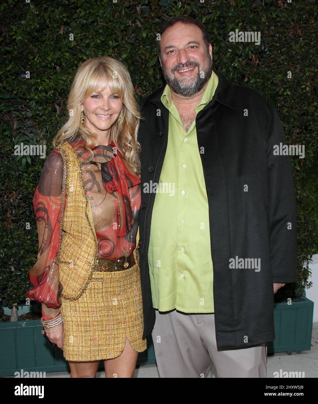 Joel Silver; Karyn Fields during Chanel's Benefit Dinner for Natural ...