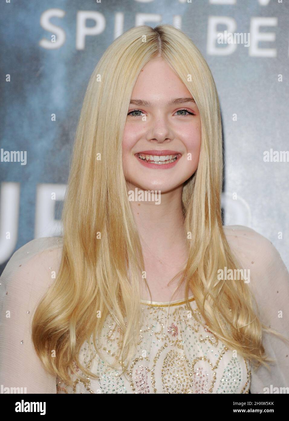 Elle Fanning at the "Super 8" Los Angeles premiere, held at the Regency ...