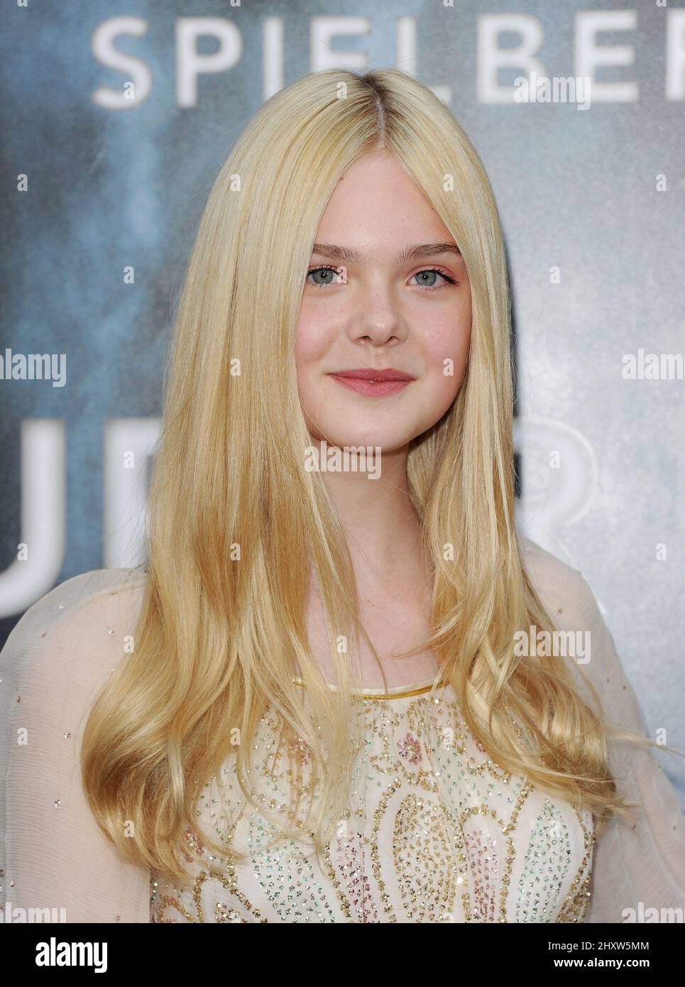 Elle Fanning at the "Super 8" Los Angeles premiere, held at the Regency ...