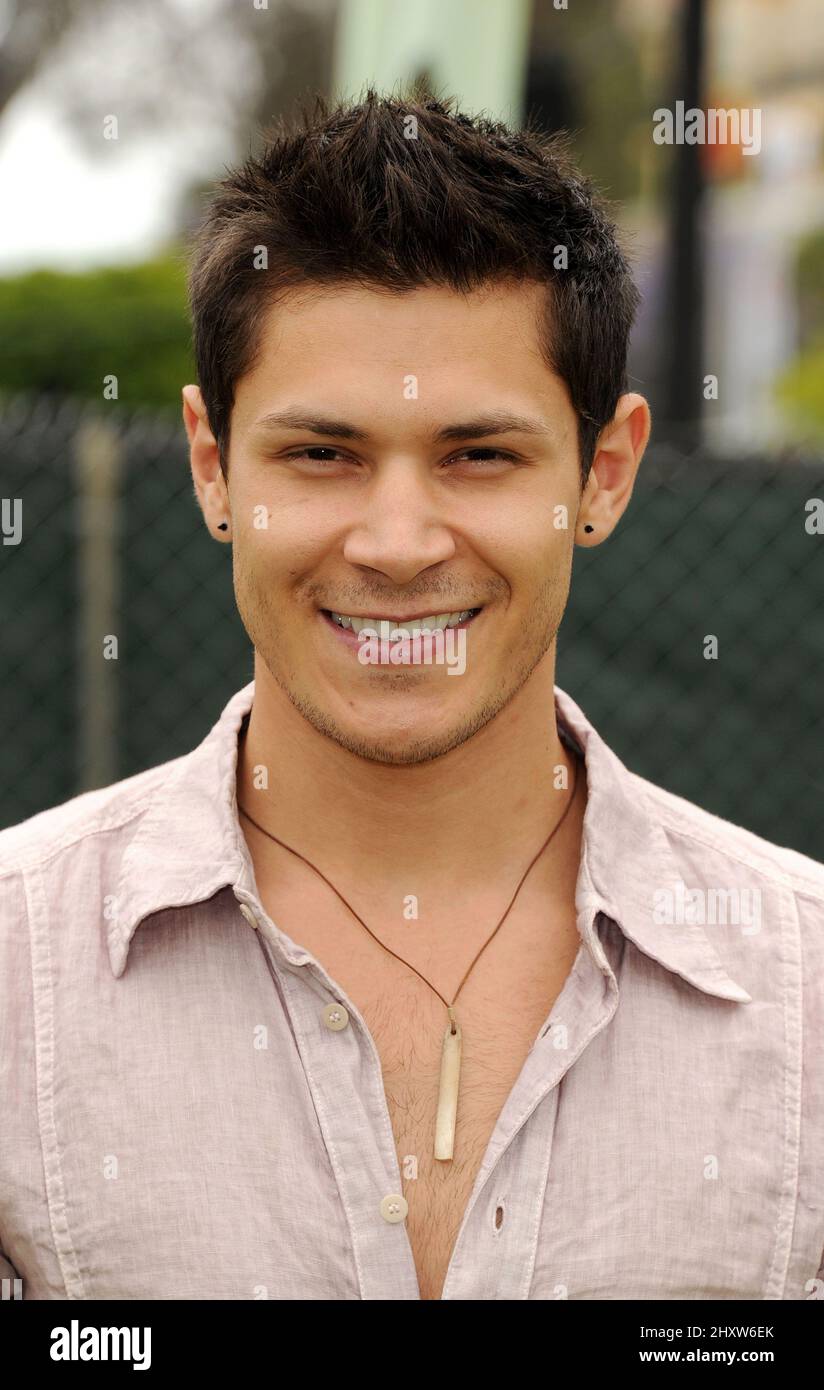 Alex Meraz arriving at the 22nd Annual A Time for Heroes Celebrity ...