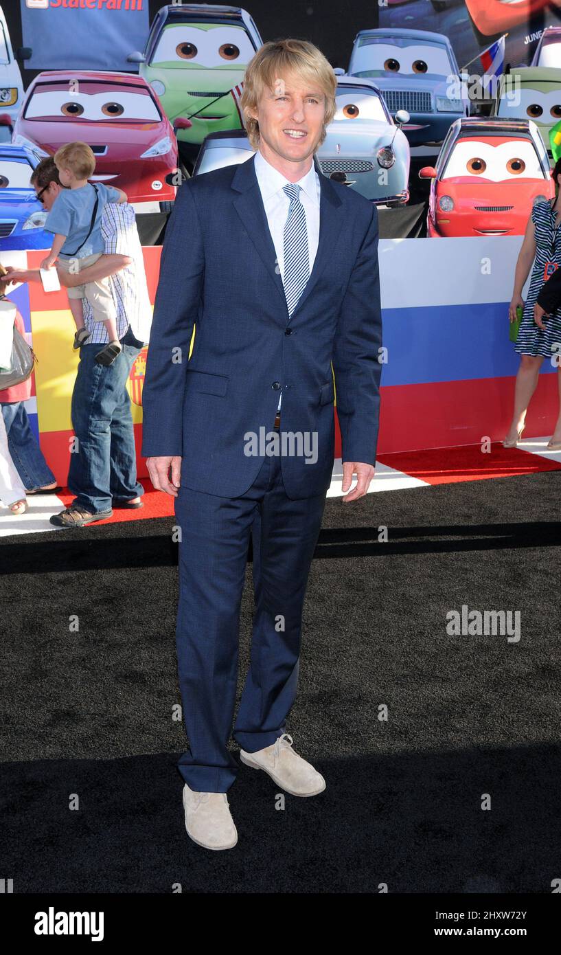 Owen Wilson at the world premiere of "Cars 2" at El Capitan Theatre in ...